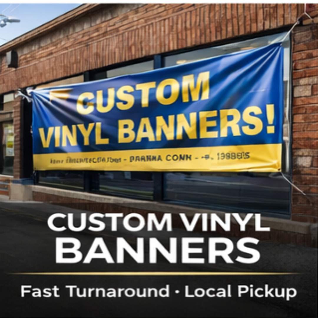 Custom Vinyl Banners in Baytown, TX | Fast Local Printing